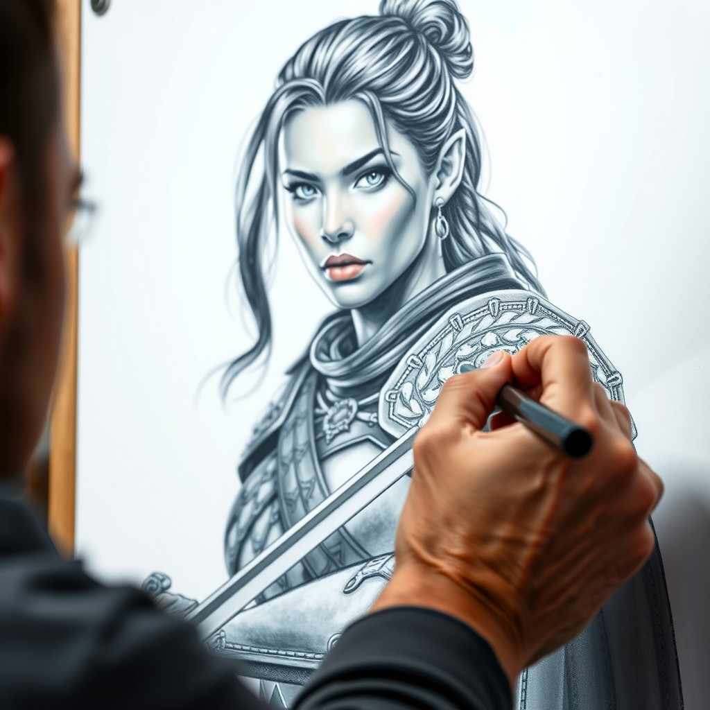 A Creative Sketch: Capturing the Essence - (Free, No Signup AI Tool)