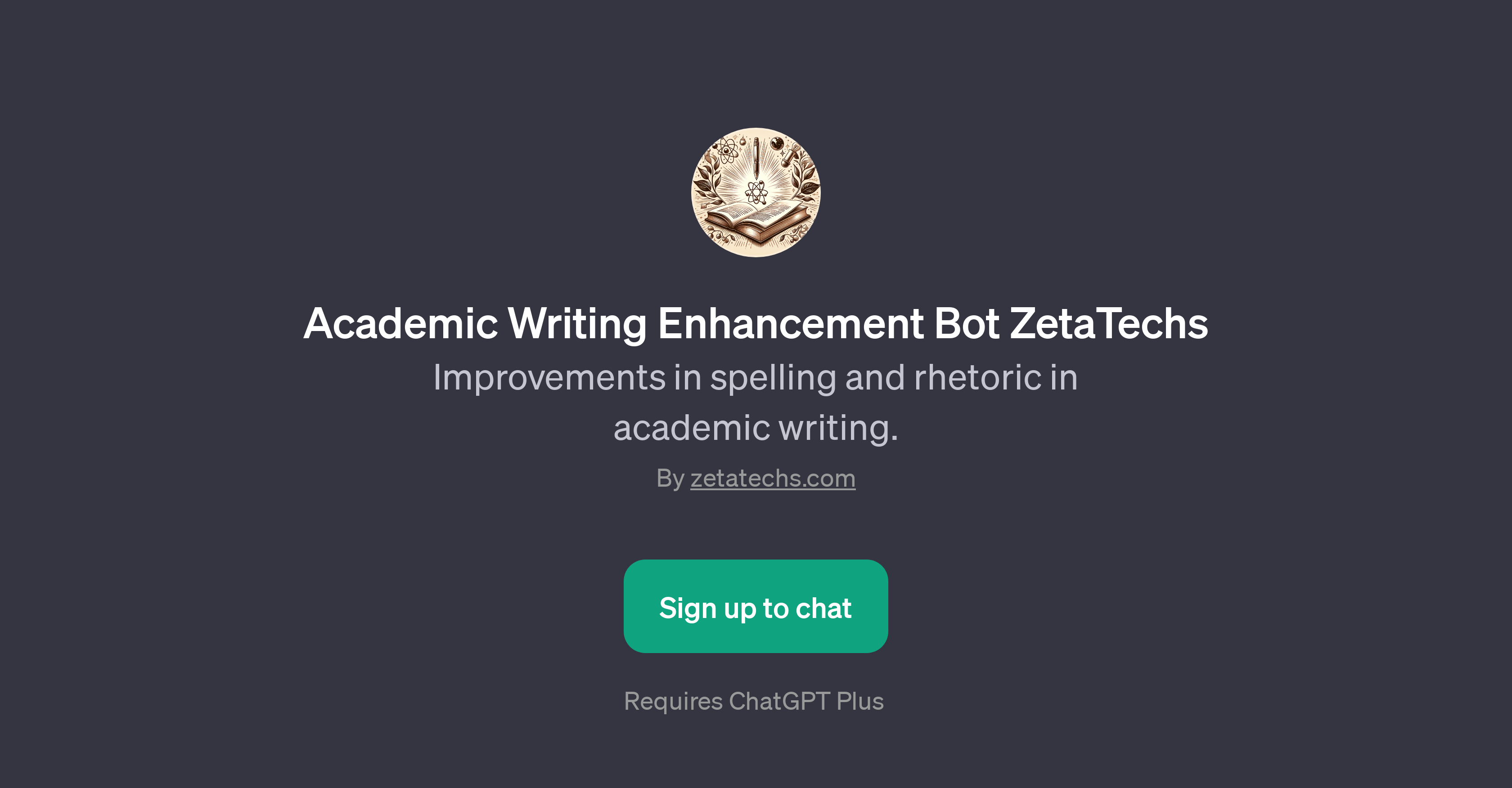 Academic Writing Enhancement Bot ZetaTechs - Academic writing ...