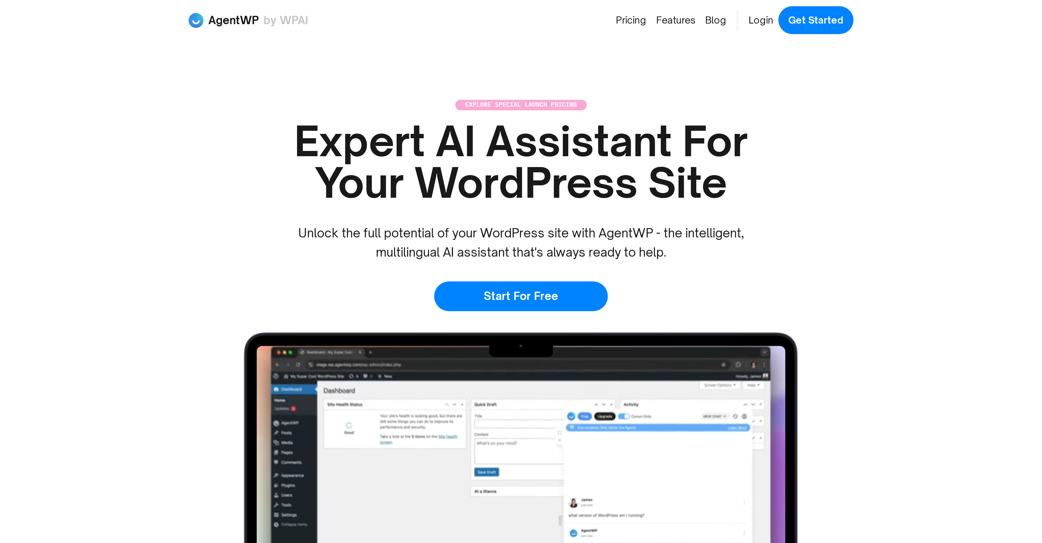 AgentWP - AI Tool For Wordpress development assistance