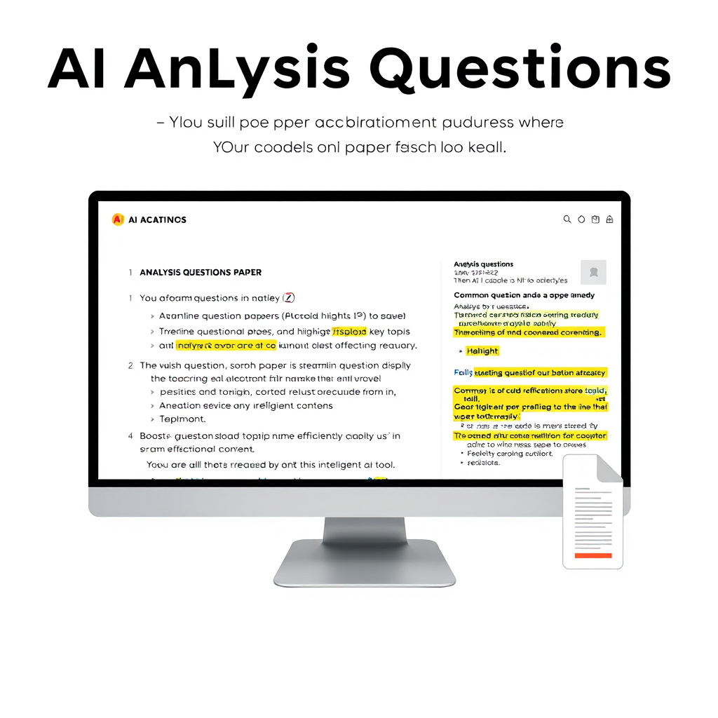 AI ANALYSIS QUESTIONS - (Free, No Signup AI Tool)