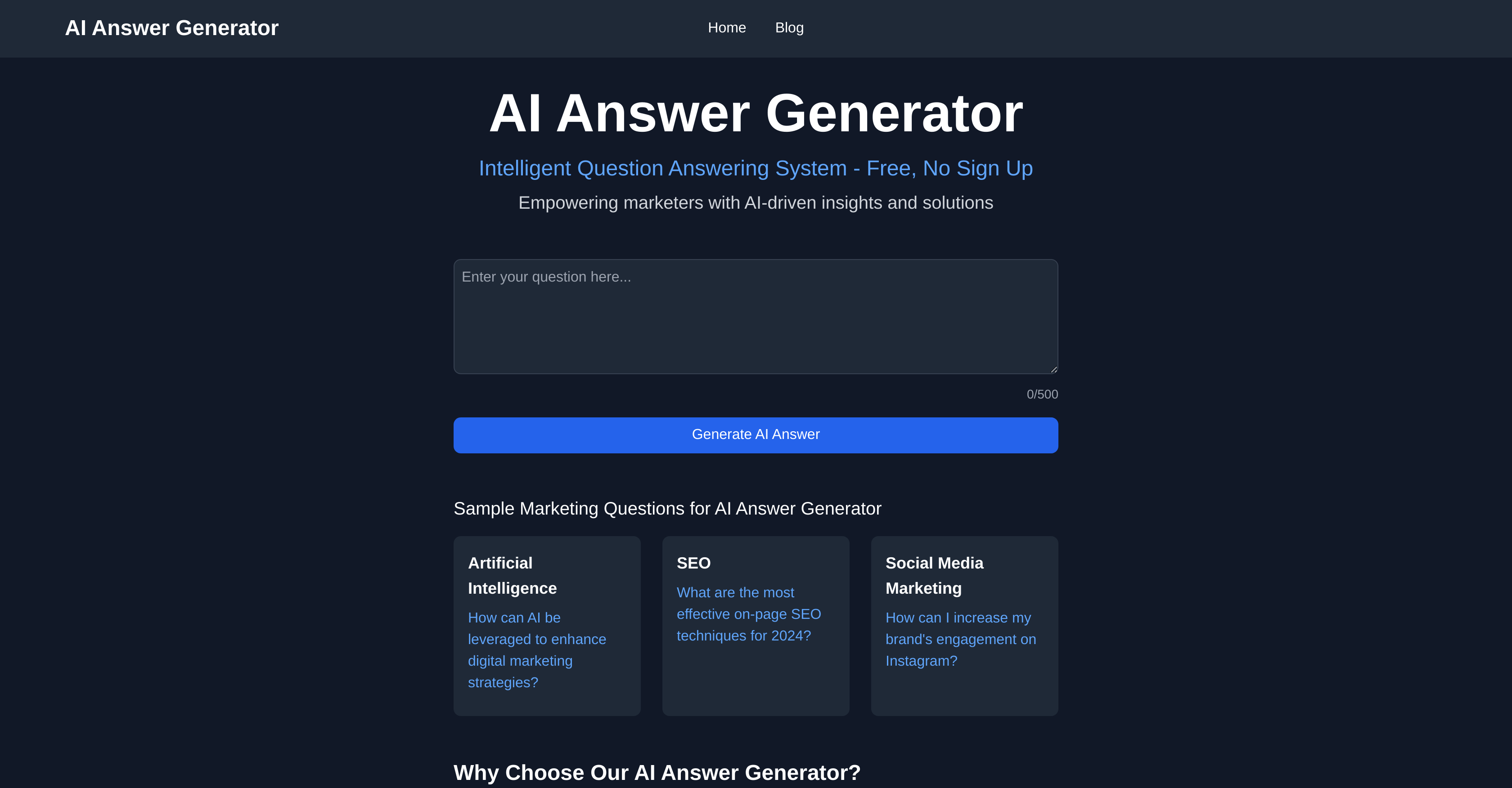 AI Answer Pro - AI Tool For Marketing assistance