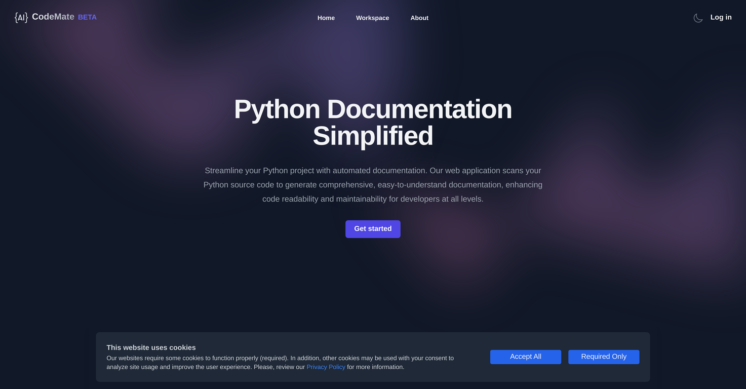 AI CodeMate - AI Tool For Code documentation AI CodeMate - AI Tool For Code documentation