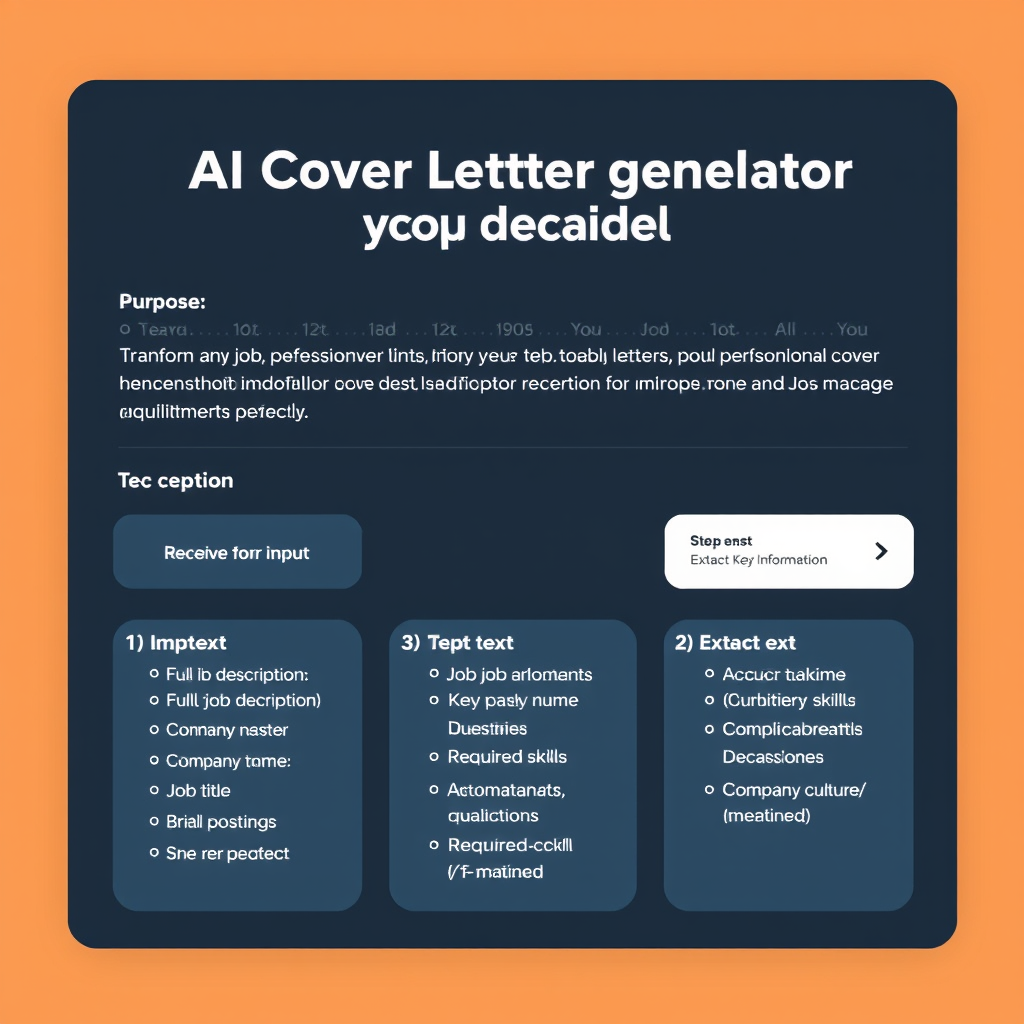 AI Cover Letter generator from job description - (Free, No Signup AI Tool)