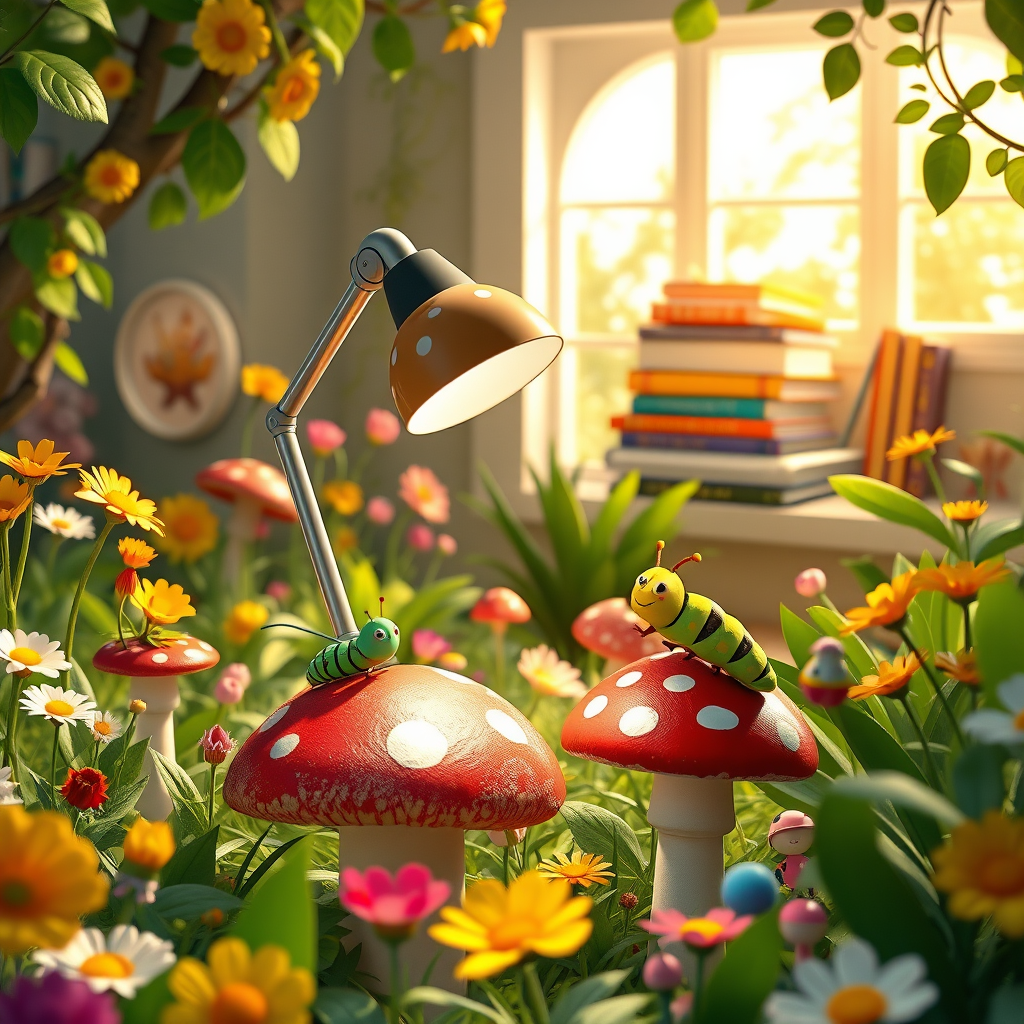 Ai luxo jr oc generator with a luxo jr lamp - (Free, No Signup AI Tool)