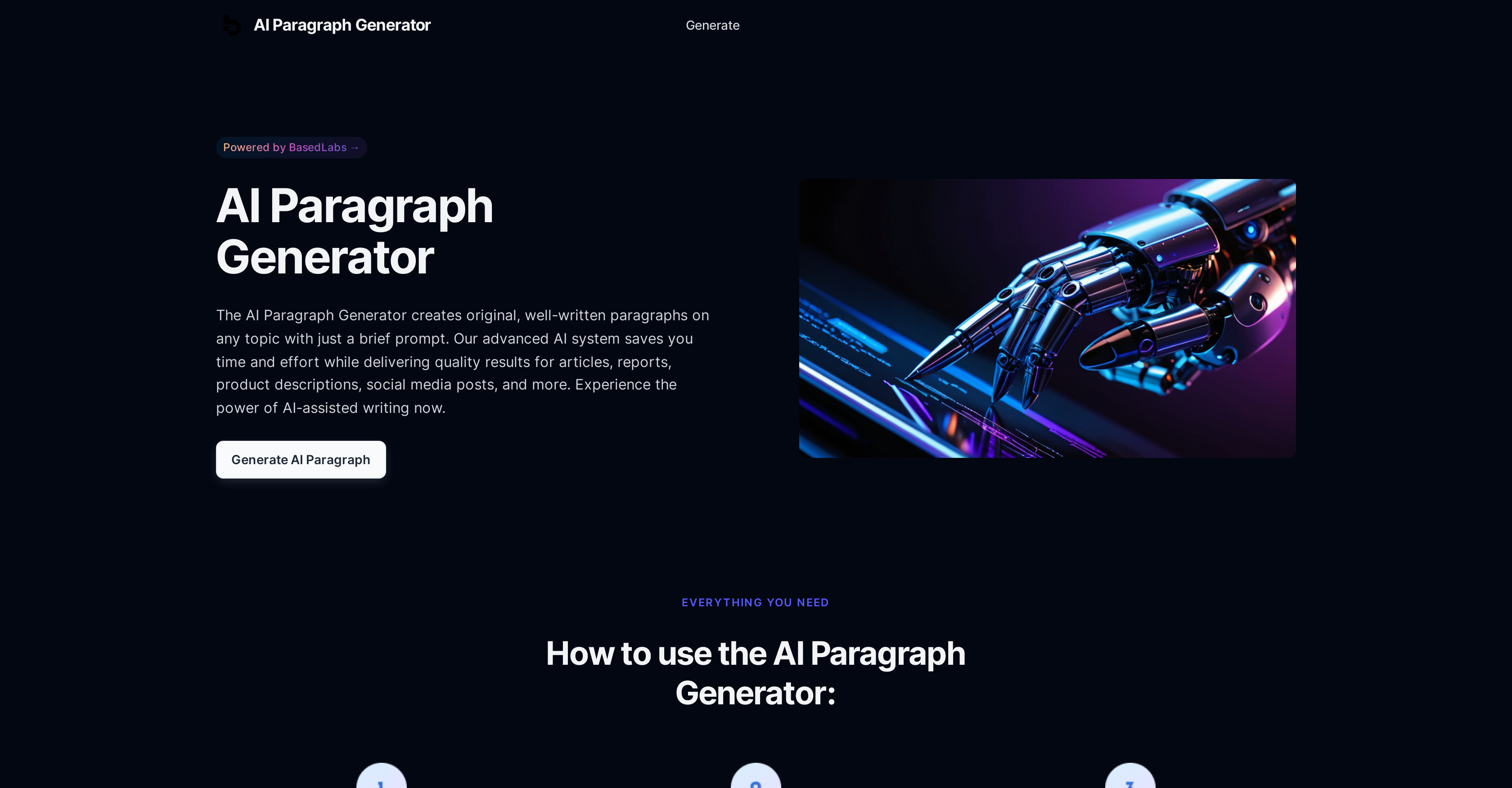 AI Paragraph Generator.com And 7 Other AI Alternatives For Paragraphs