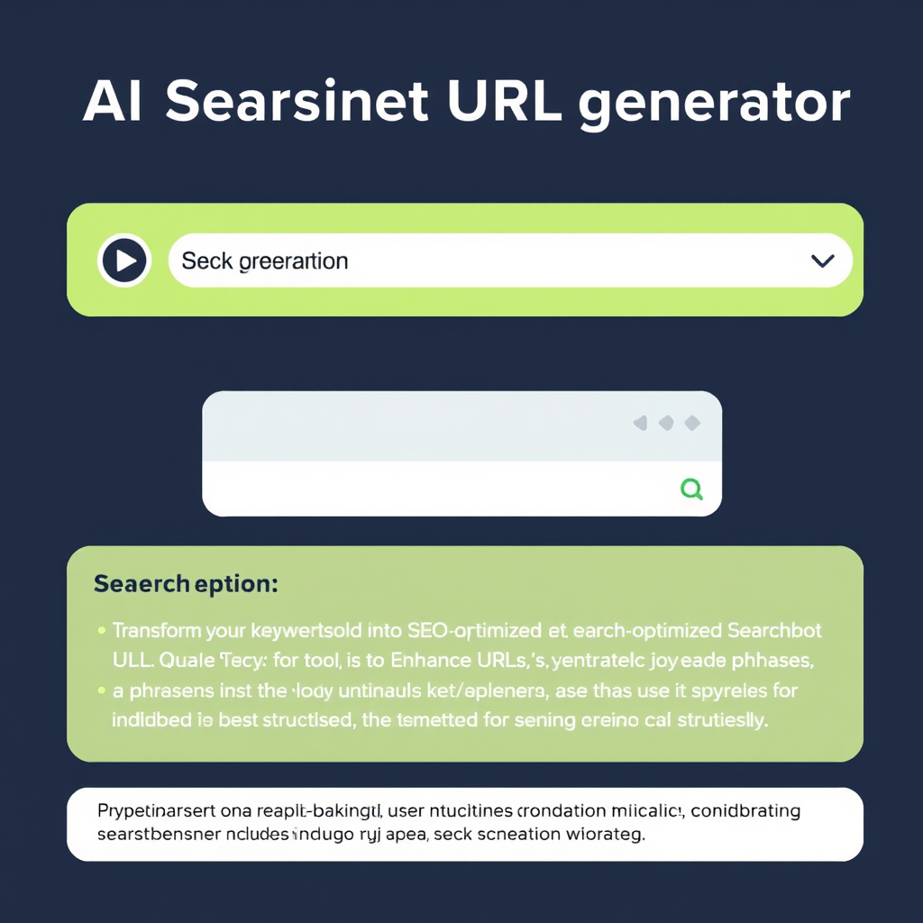 AI search engine Searchbot URL generator - (Free, No Signup AI Tool)
