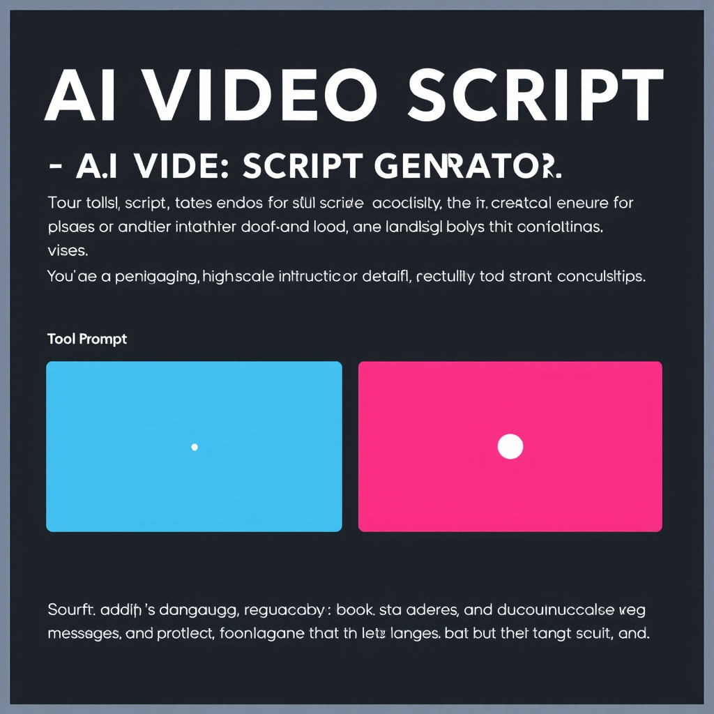 AI VIDEO SCRIPT GENERATOR - (Free, No Signup AI Tool)