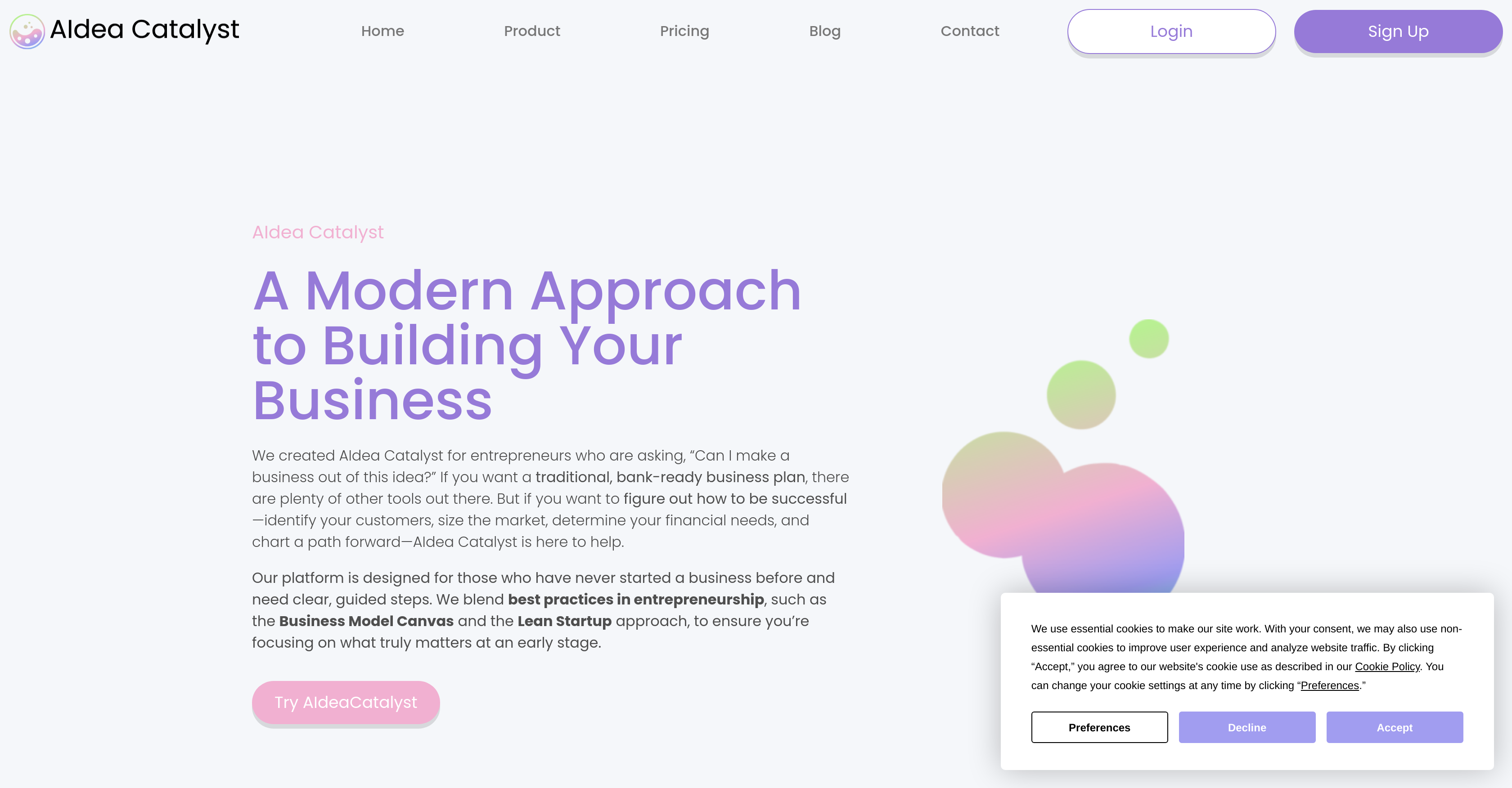 AIdea Catalyst - AI Tool For Startup advice