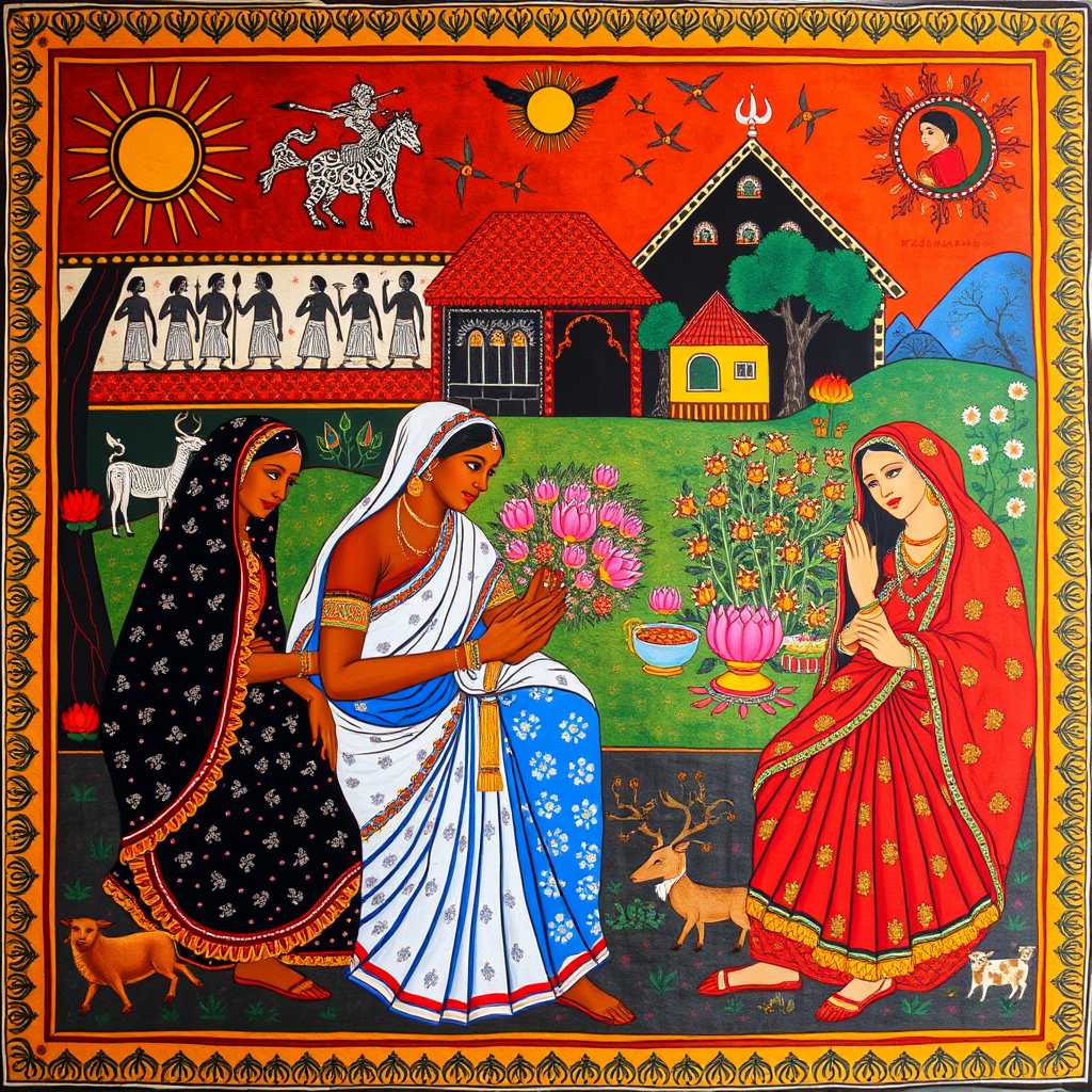 All Types of Indian Paintings - (Free, No Signup AI Tool)