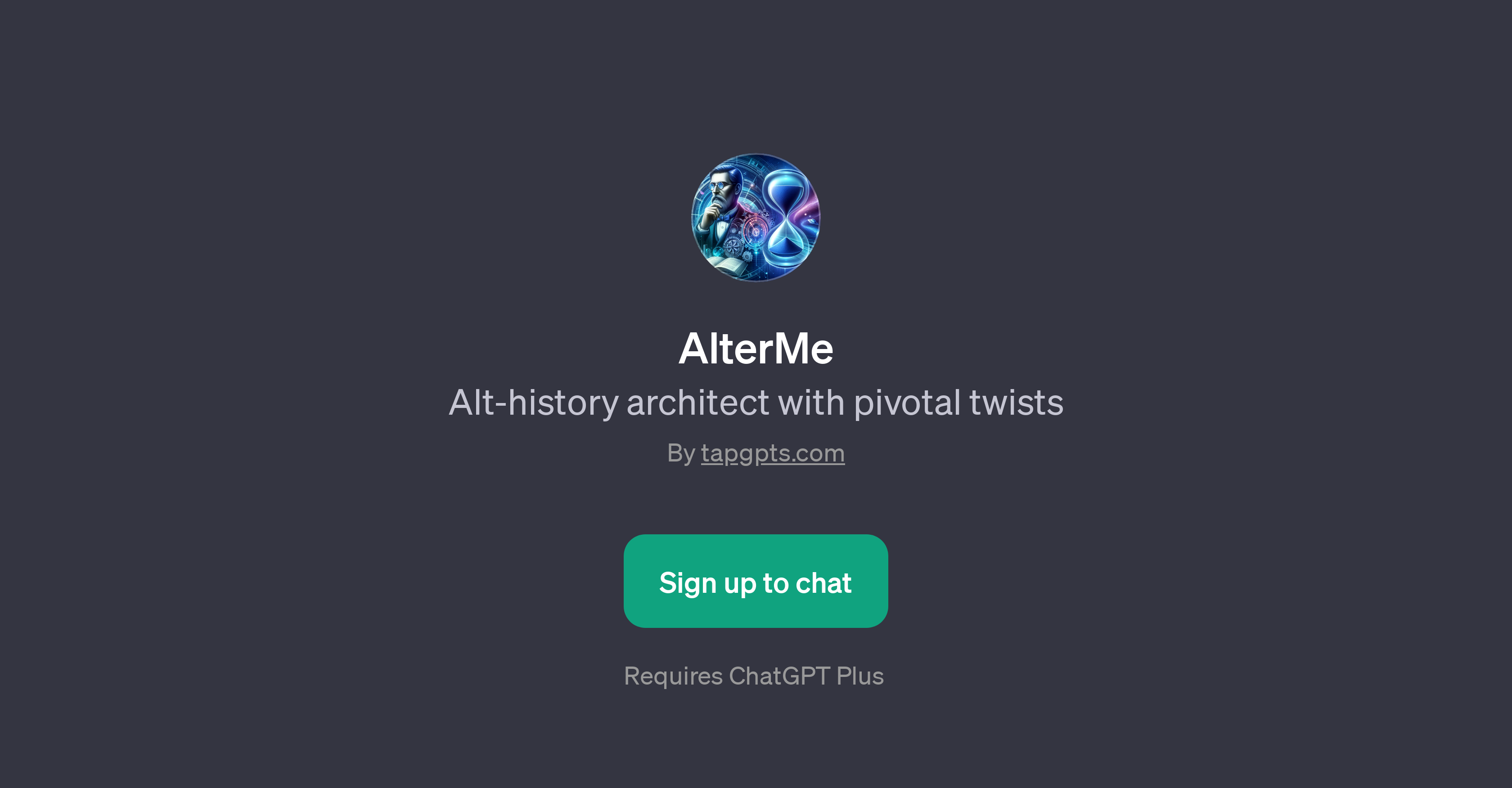 AlterMe - Alternative history scenarios - TAAFT