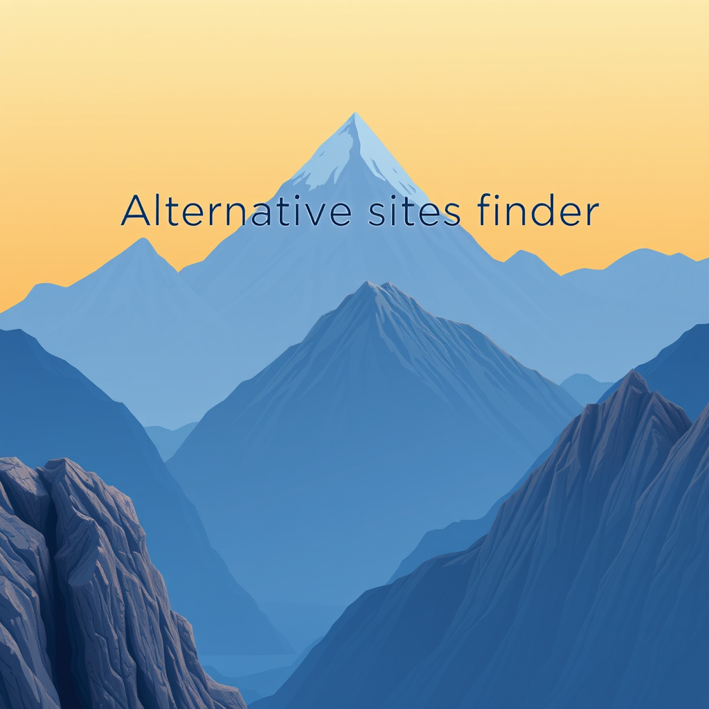 Alternative sites finder - (Free, No Signup AI Tool)