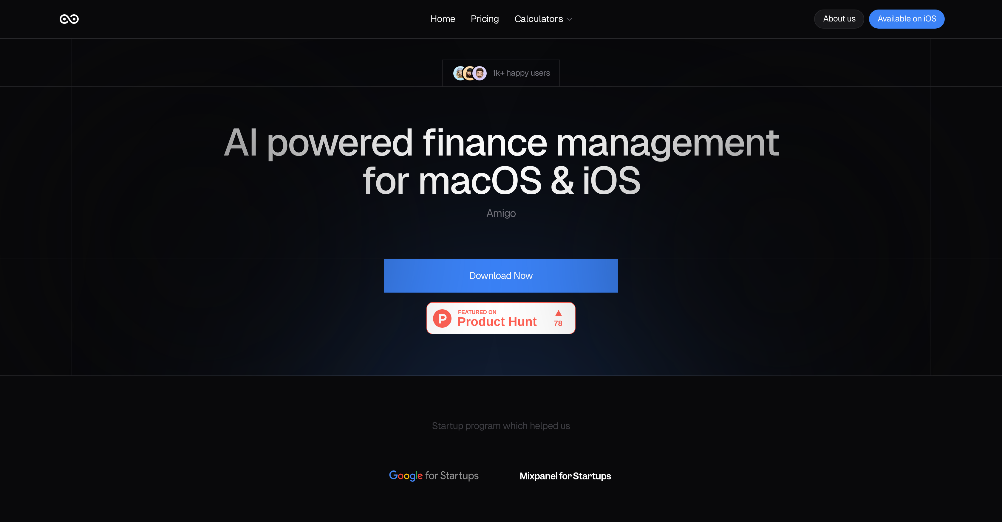 Amigo AI - AI Tool For Financial management