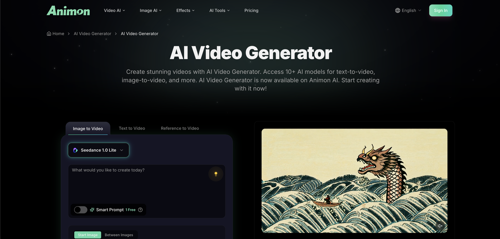 Animon - AI Video Generator - AI Tool For Videos