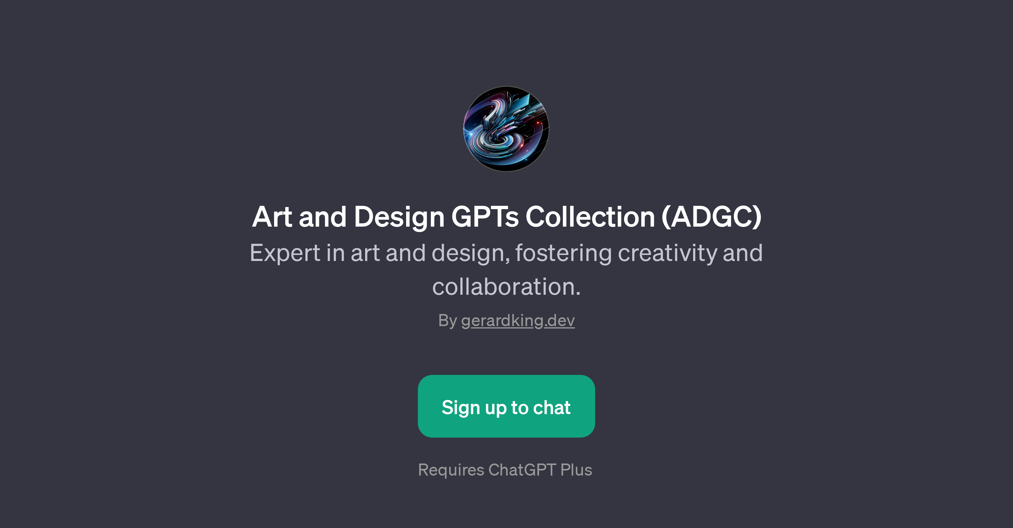 Art and Design GPTs Collection (ADGC) - Creative collaboration - TAAFT
