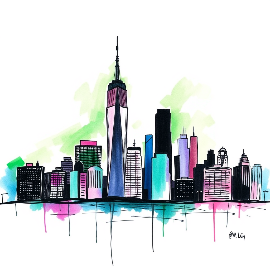 Art drawing, in cityscape - (Free, No Signup AI Tool)
