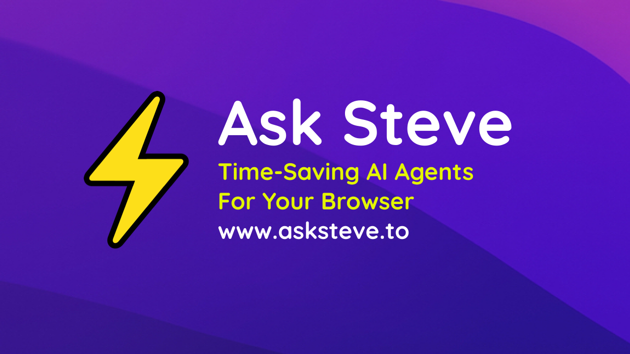 Ask Steve v4.1.1 - AI Tool For Productivity