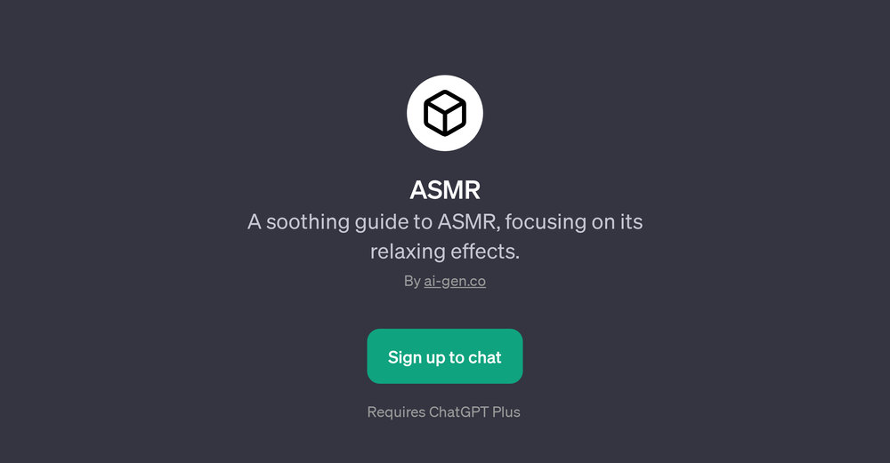 Asmr - There's An AI For That®