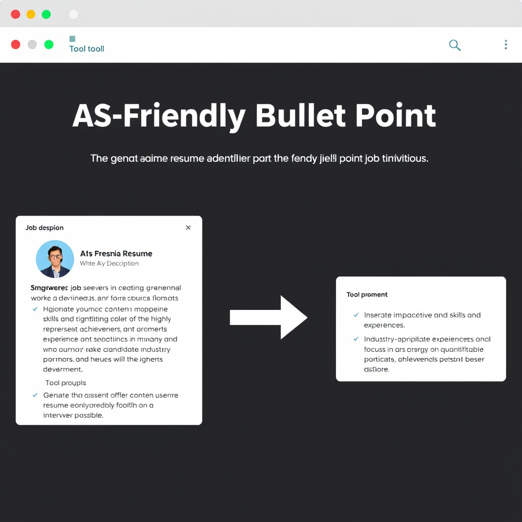 Ats Friendly Resume Bullet Point Generator Job Description - (Free, No ...