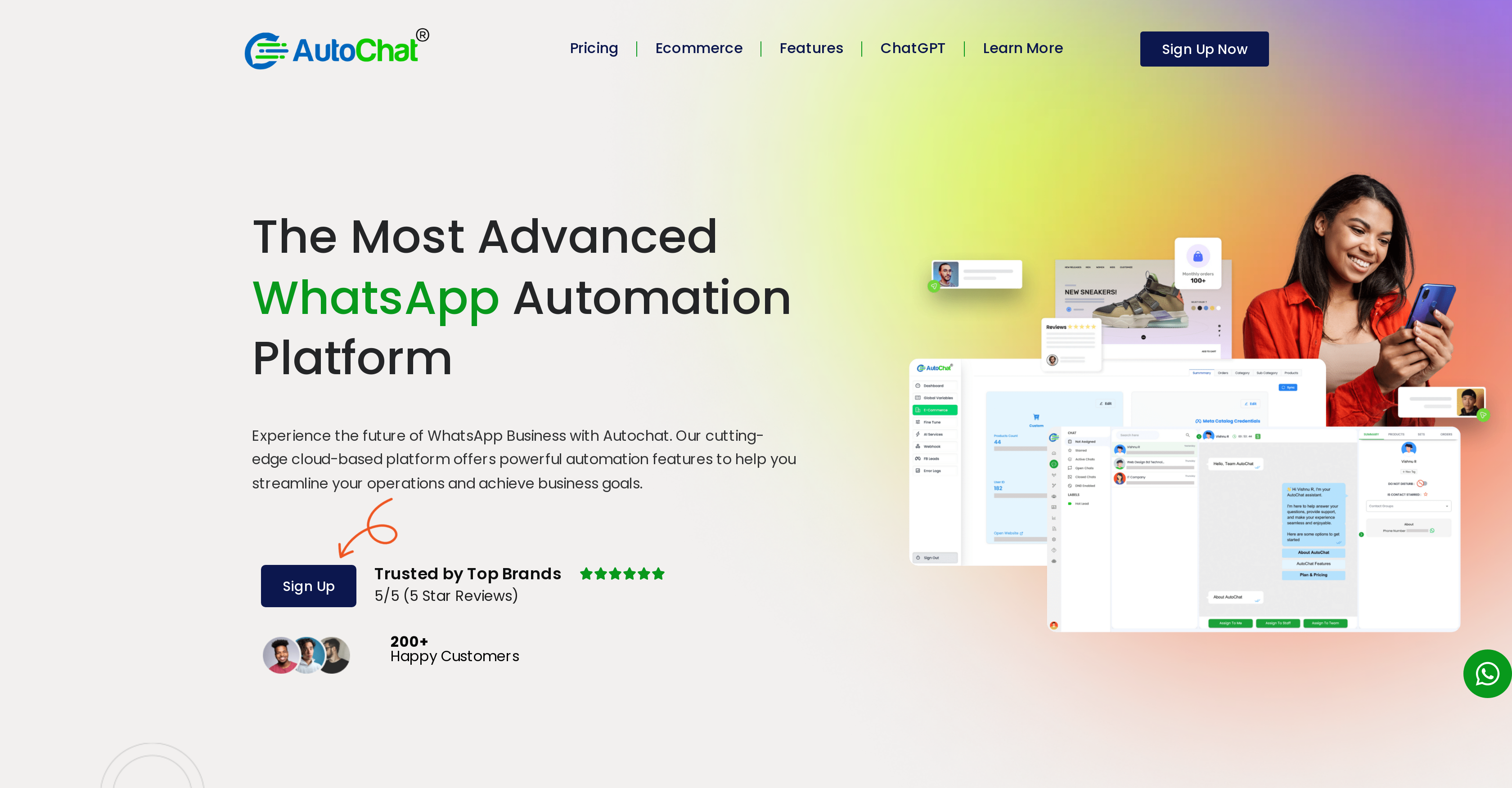 AutoChat - AI Tool For WhatsApp