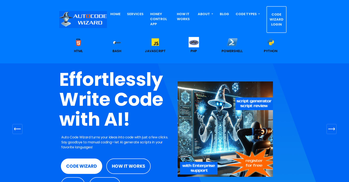 AutoCodeWizard - AI Tool For Coding