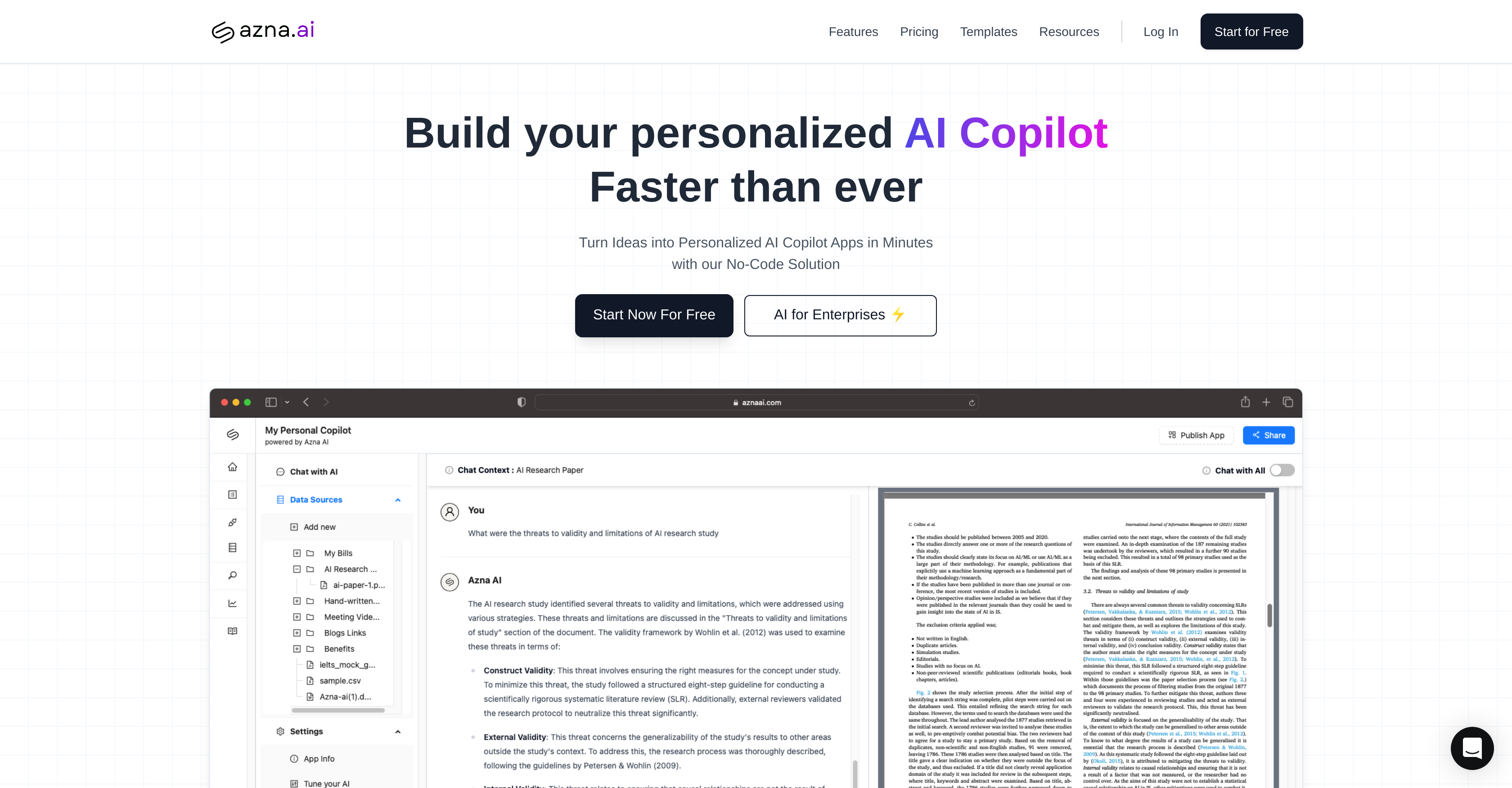 Azna AI - AI Tool For Personal assistant