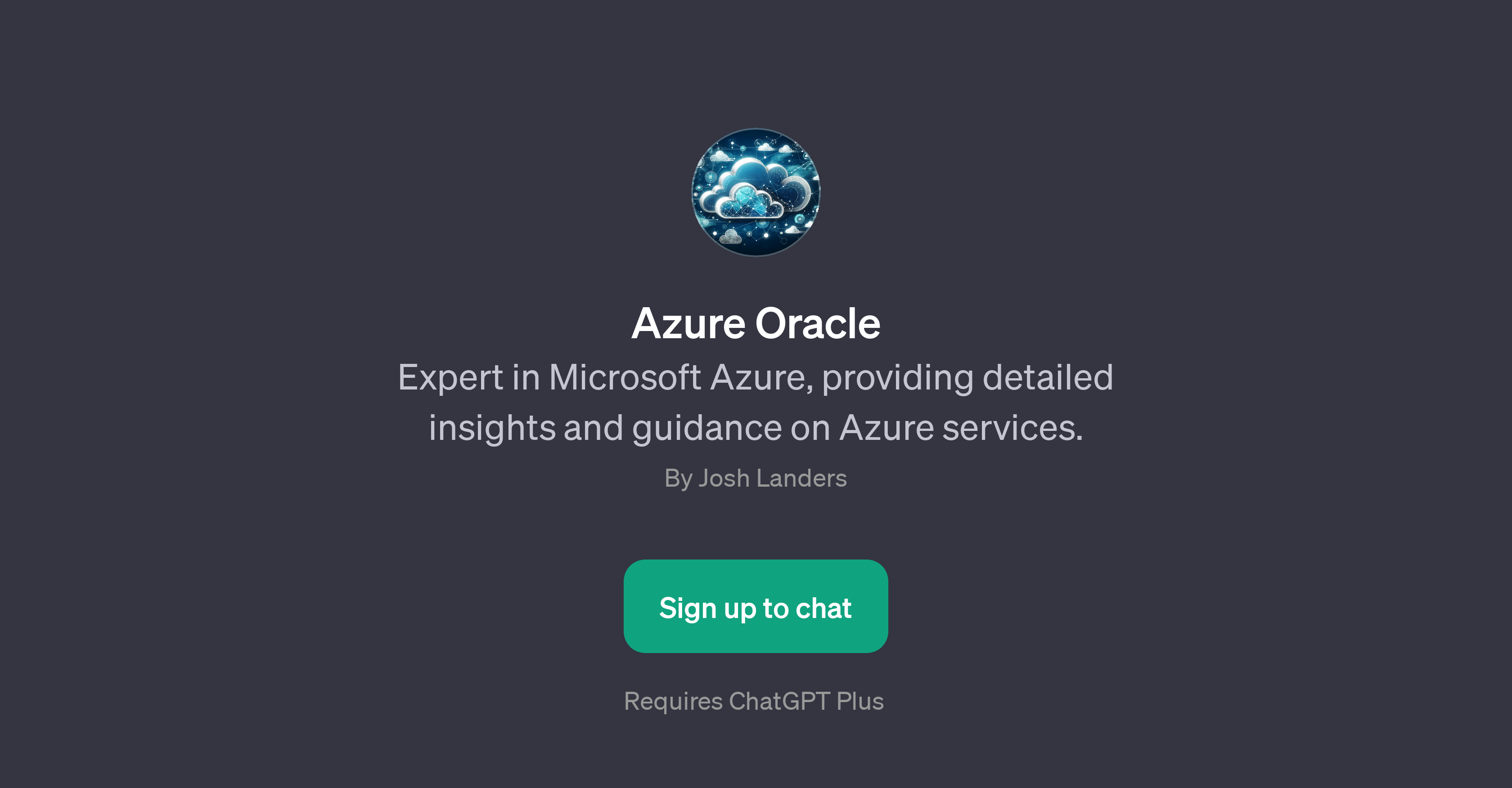 Azure Oracle - Azure management - TAAFT