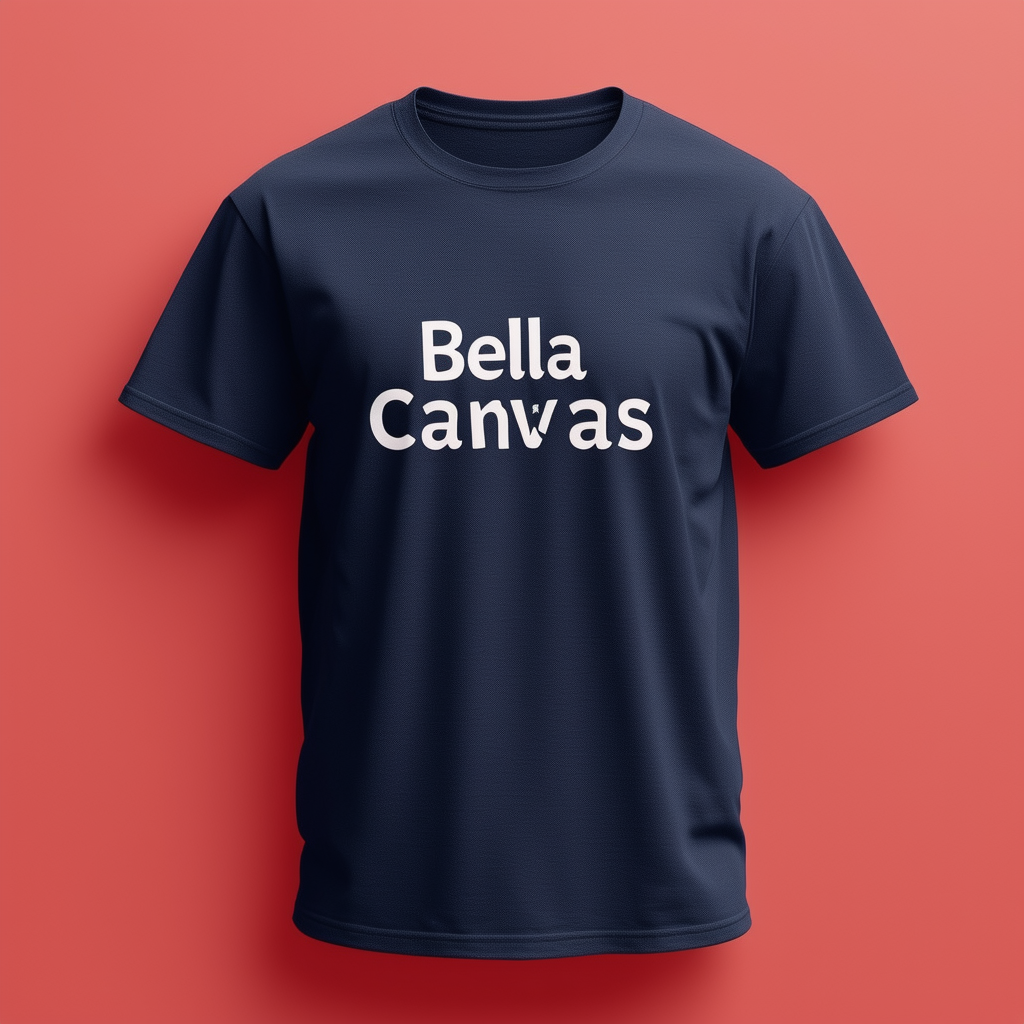 Bella Canvas 3001 T-shirt Mockup Generator - (Free, No Signup AI Tool)