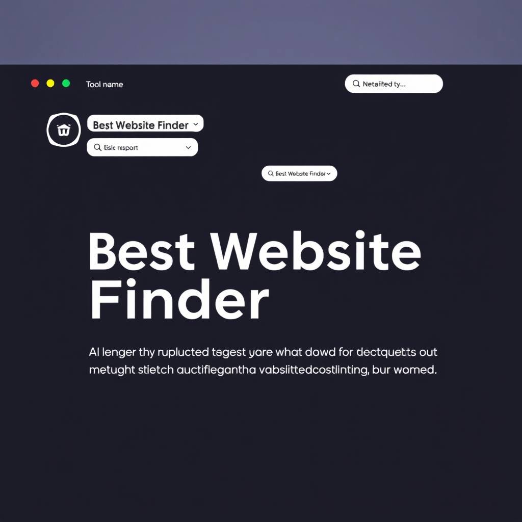 Best Website Finder - (Free, No Signup AI Tool)