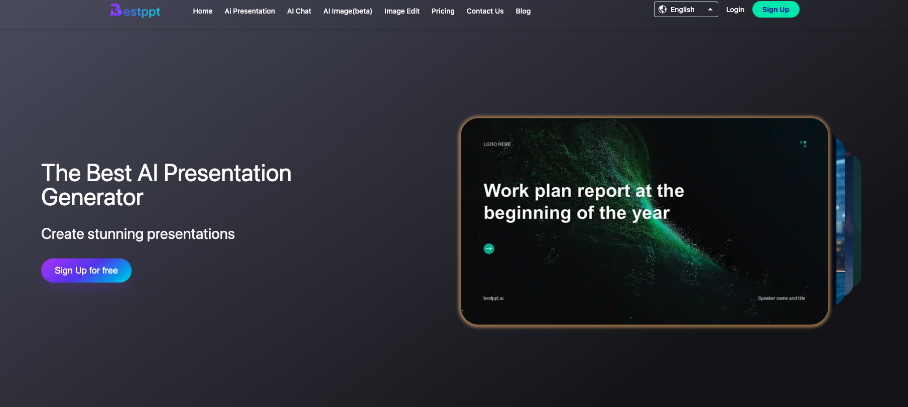 Bestppt.ai - AI Tool For PowerPoint presentations
