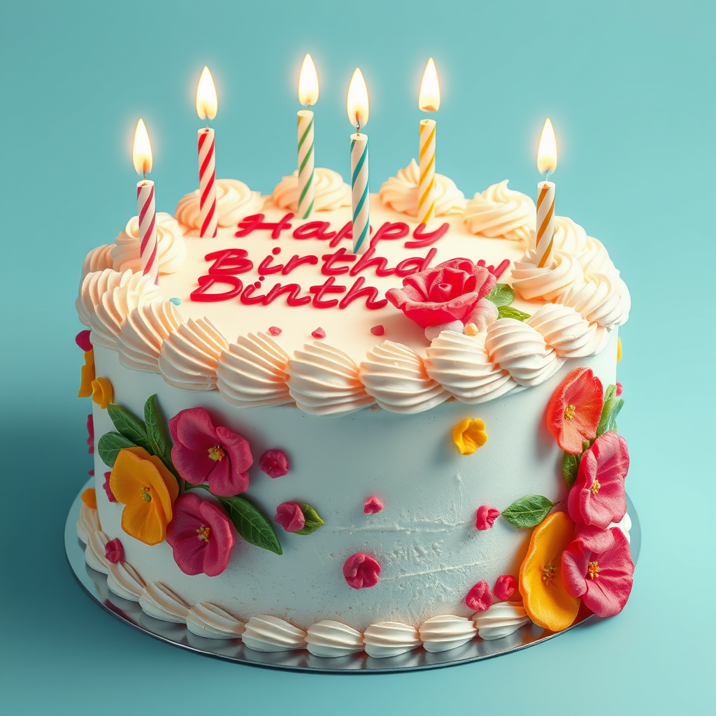 Birthday Cake Generator - (Free, No Signup AI Tool)