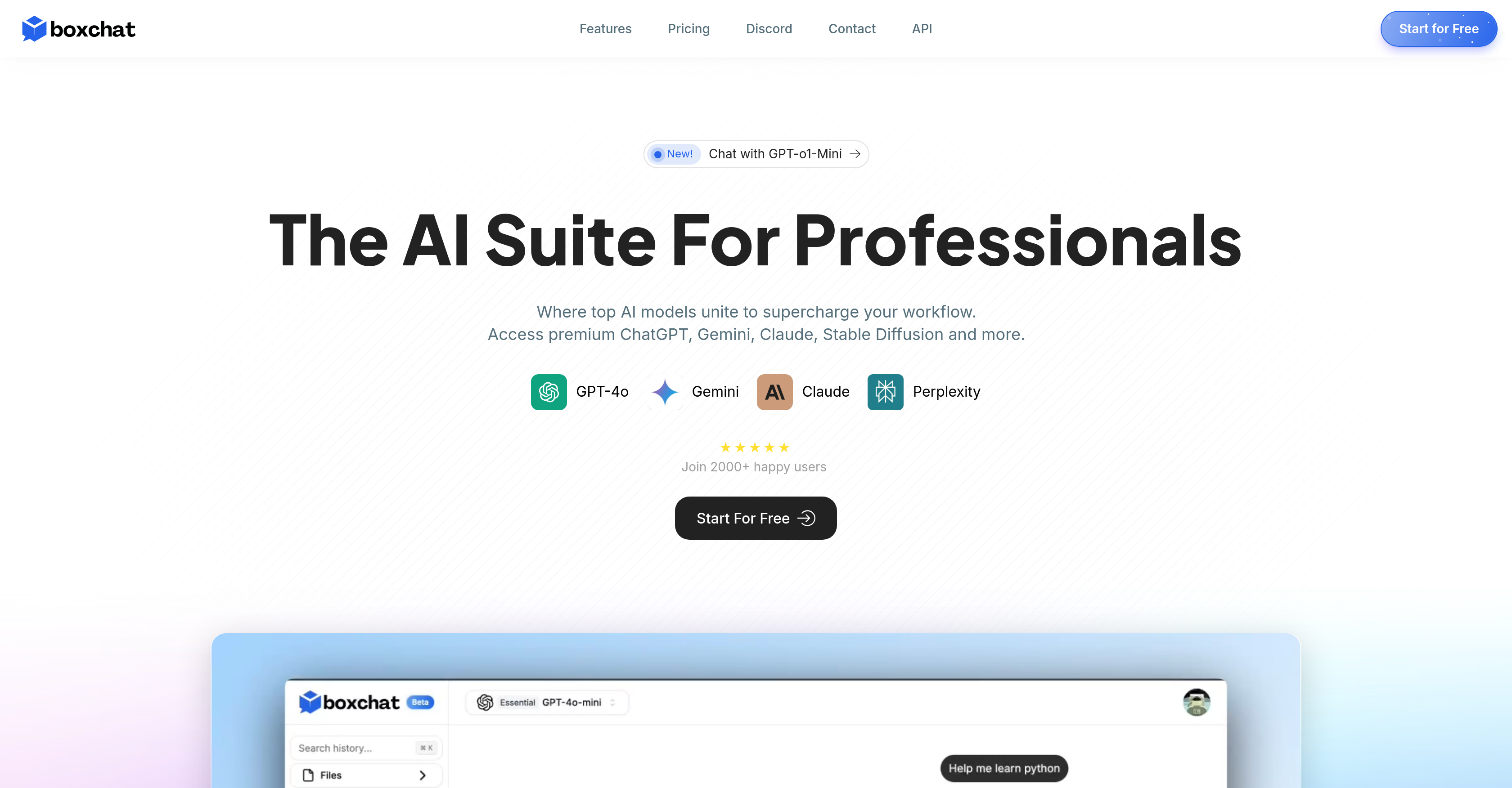 Boxchat - AI Tool For Productivity
