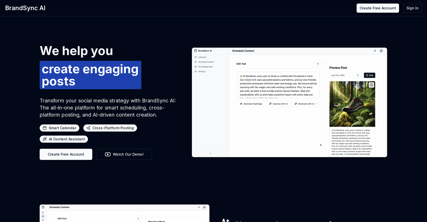 BrandSync And 11 Other AI Alternatives For Social media management