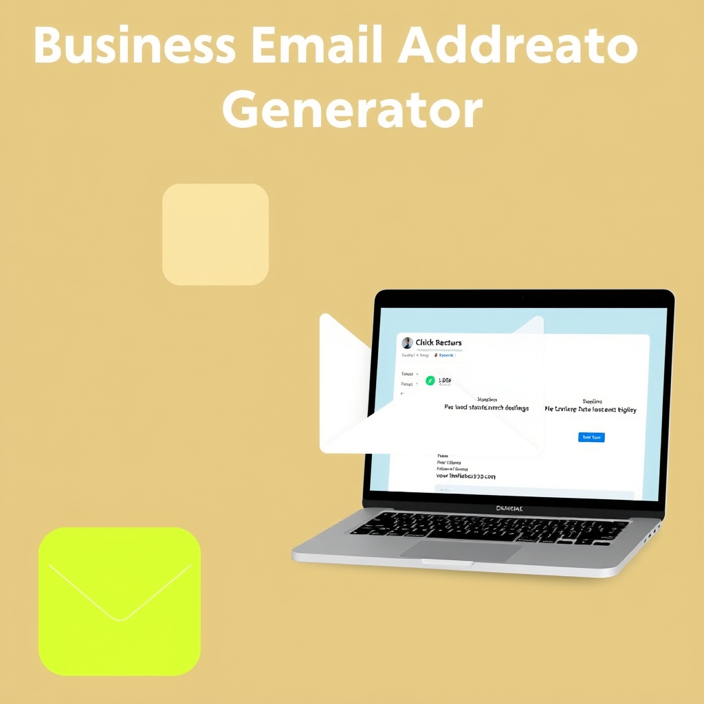 Business Email Address Generator - (Free, No Signup AI Tool)