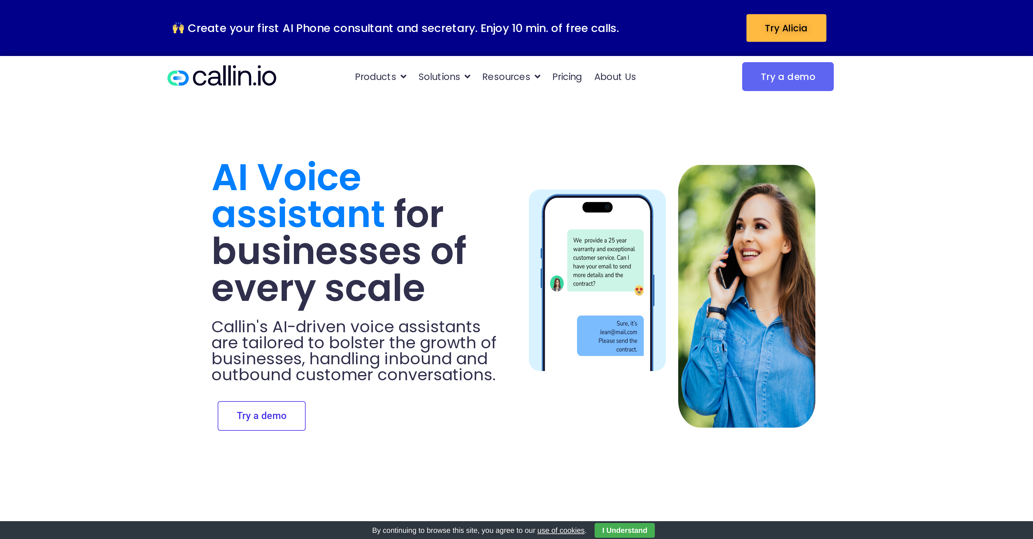 Callin - AI Tool For Voice assistants
