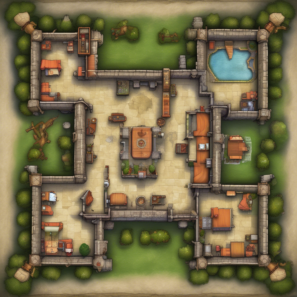 Castle Blueprints - (Free, No Signup AI Tool)