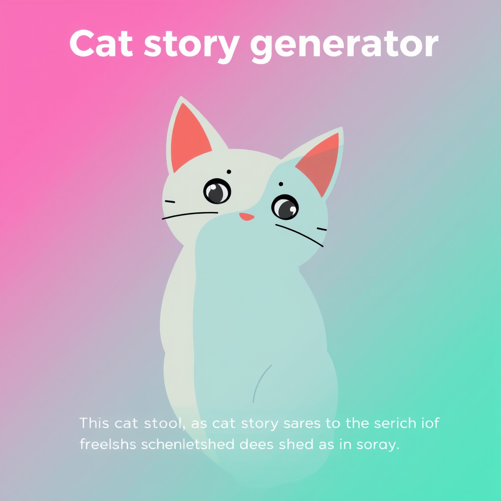 Cat story generator. - (Free, No Signup AI Tool)