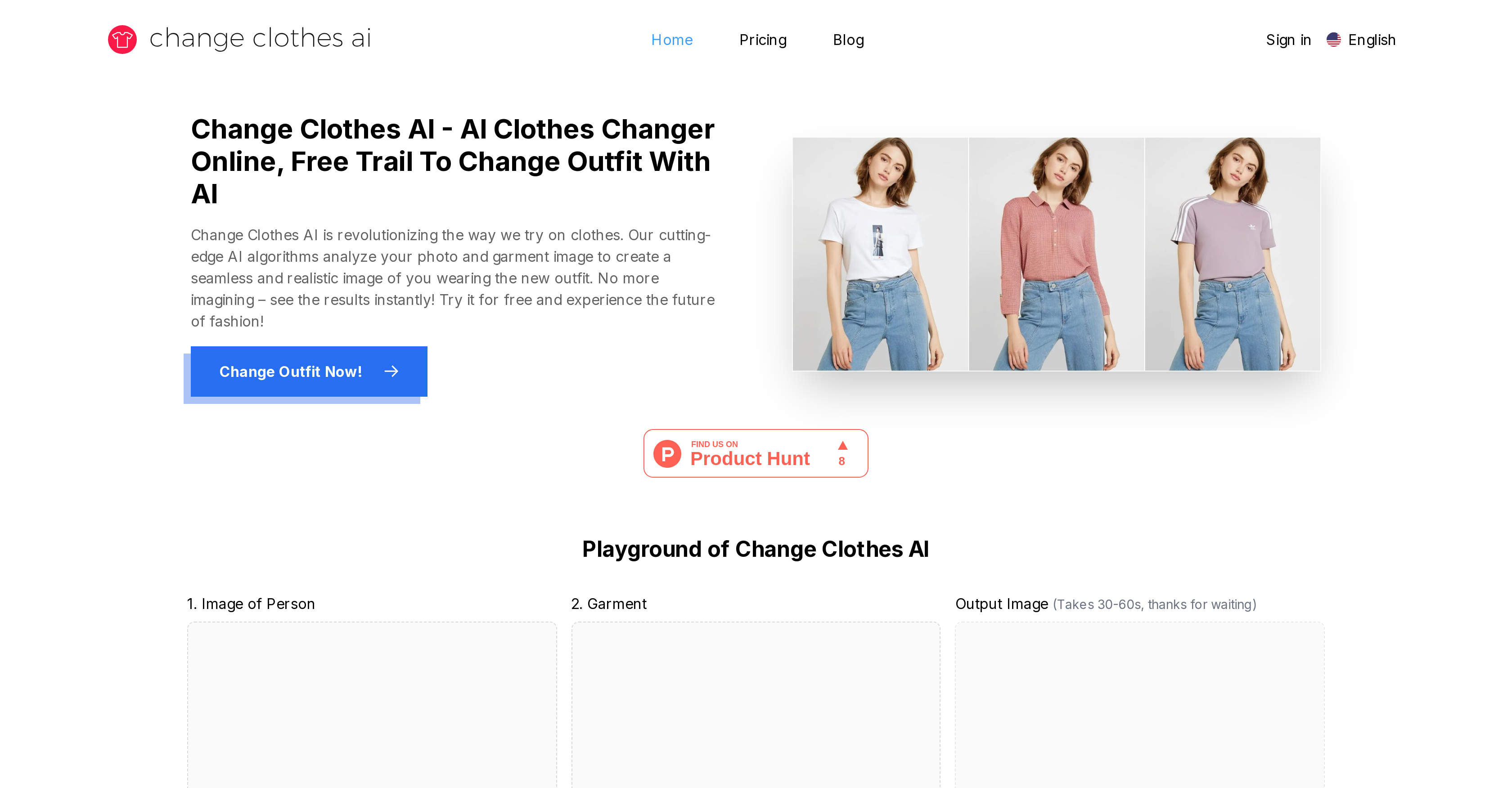 Change Clothes AI - AI Tool For Outfits
