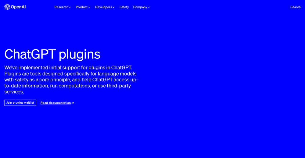 ChatGPT plugins - ChatGPT plugins - TAAFT