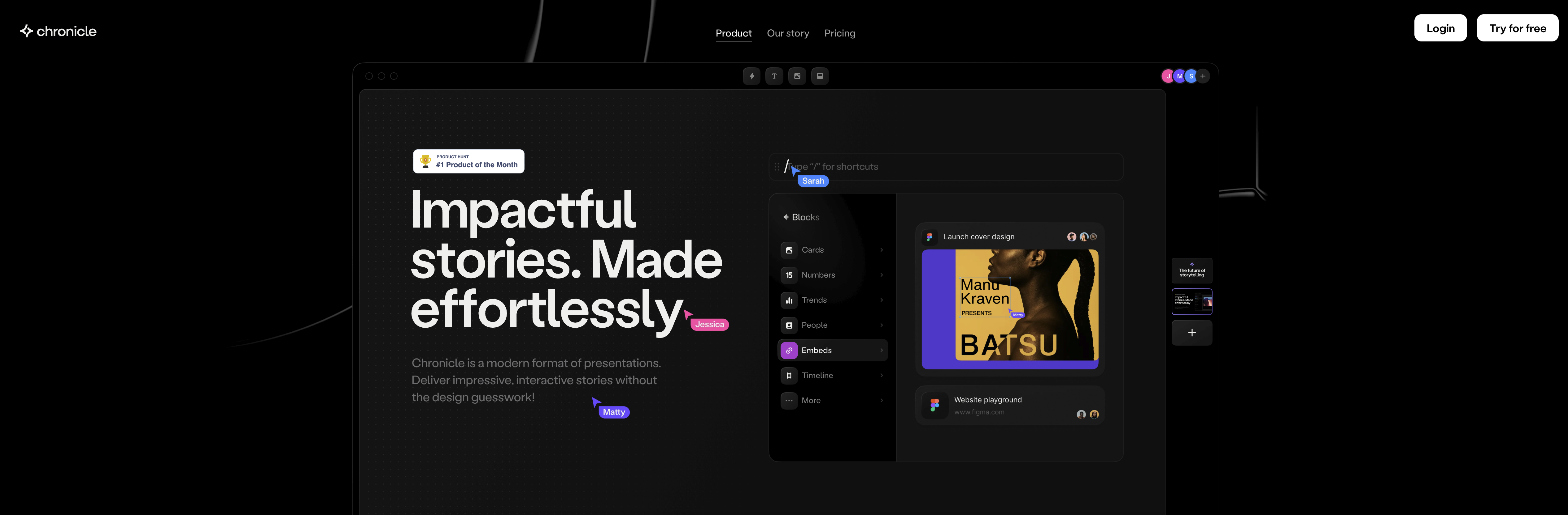 Chronicle - AI Tool For Presentations