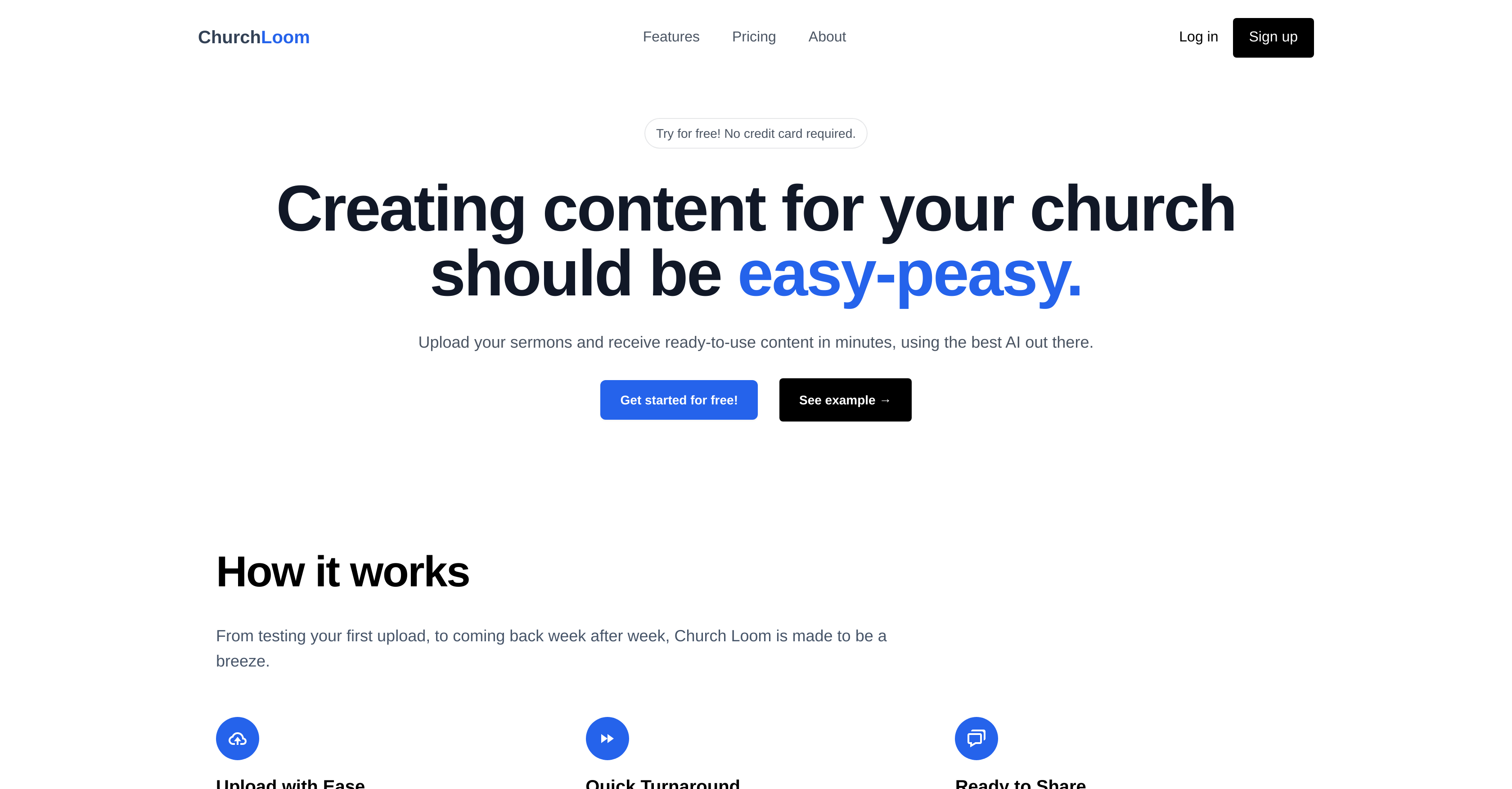 Church Loom - Church content - TAAFT