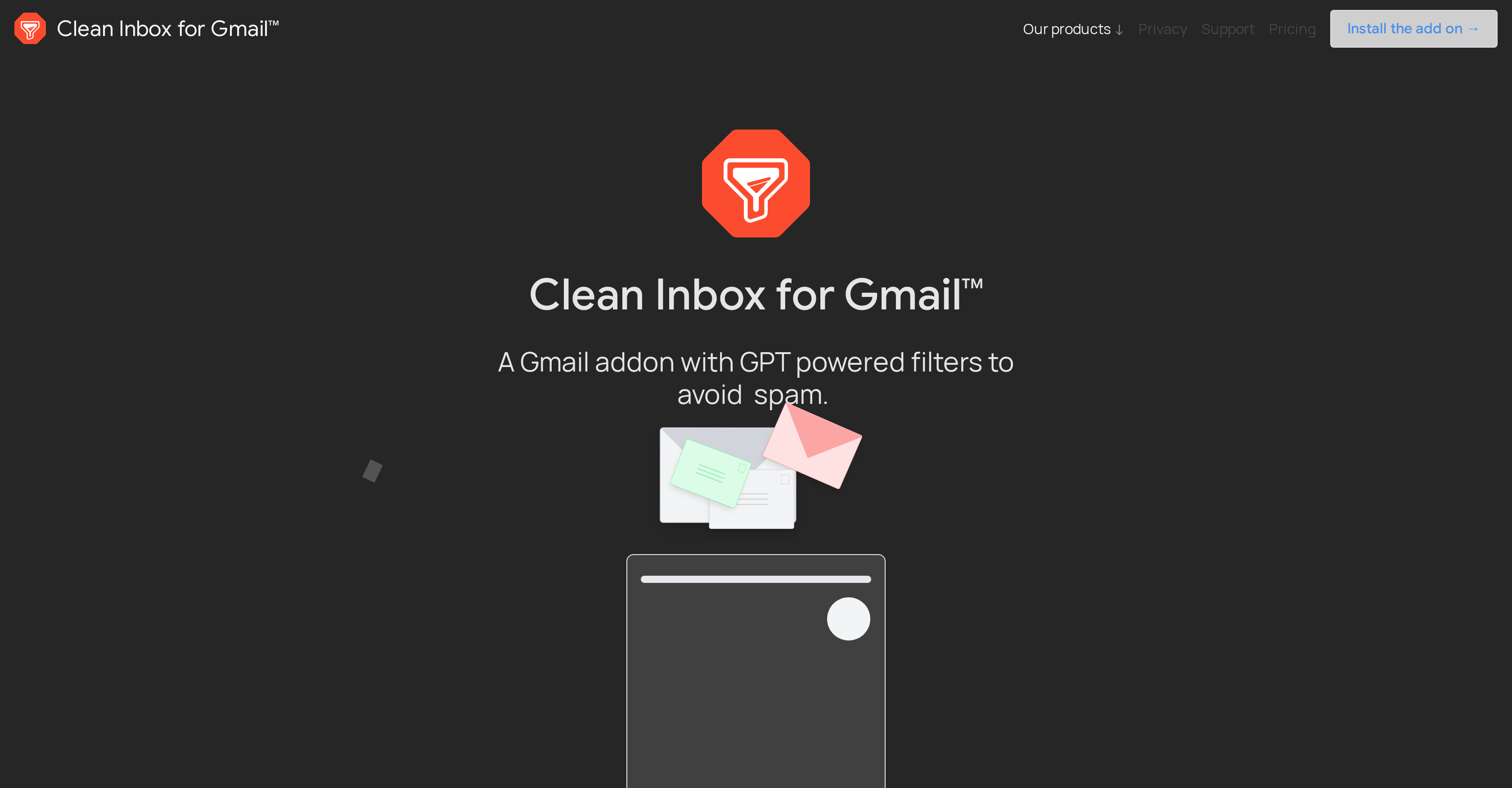 Clean Inbox for Gmail - Gmail email management - TAAFT
