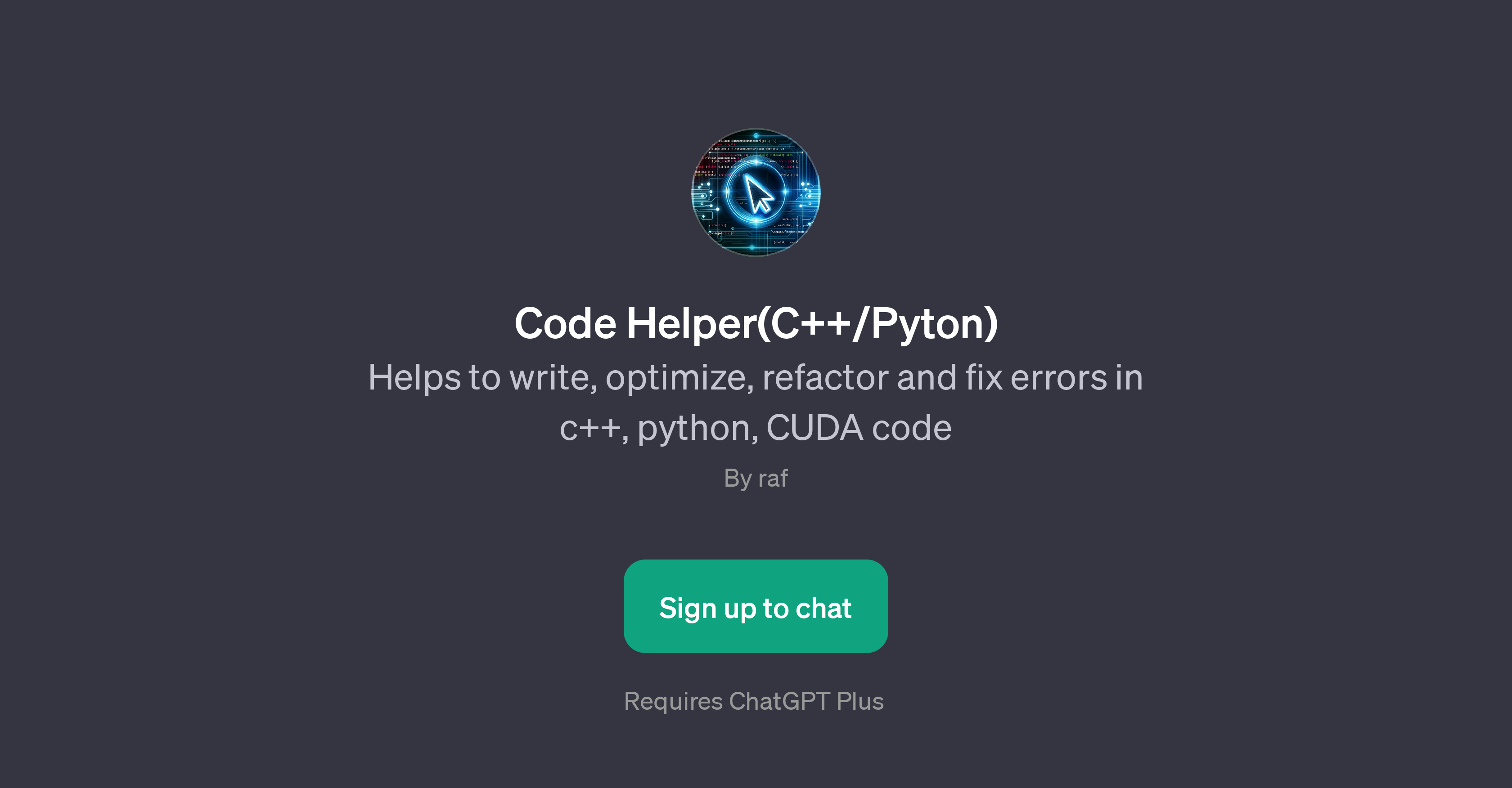 Code Helper C Python Code Assistance Taaft
