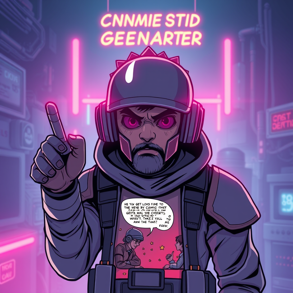 ComicGen - Comic Strip Generator Text-to-Image - (Free, No Signup AI Tool)