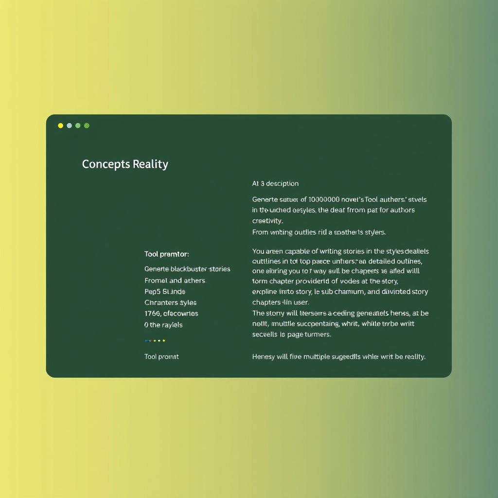 Concepts to reality - (Free, No Signup AI Tool)