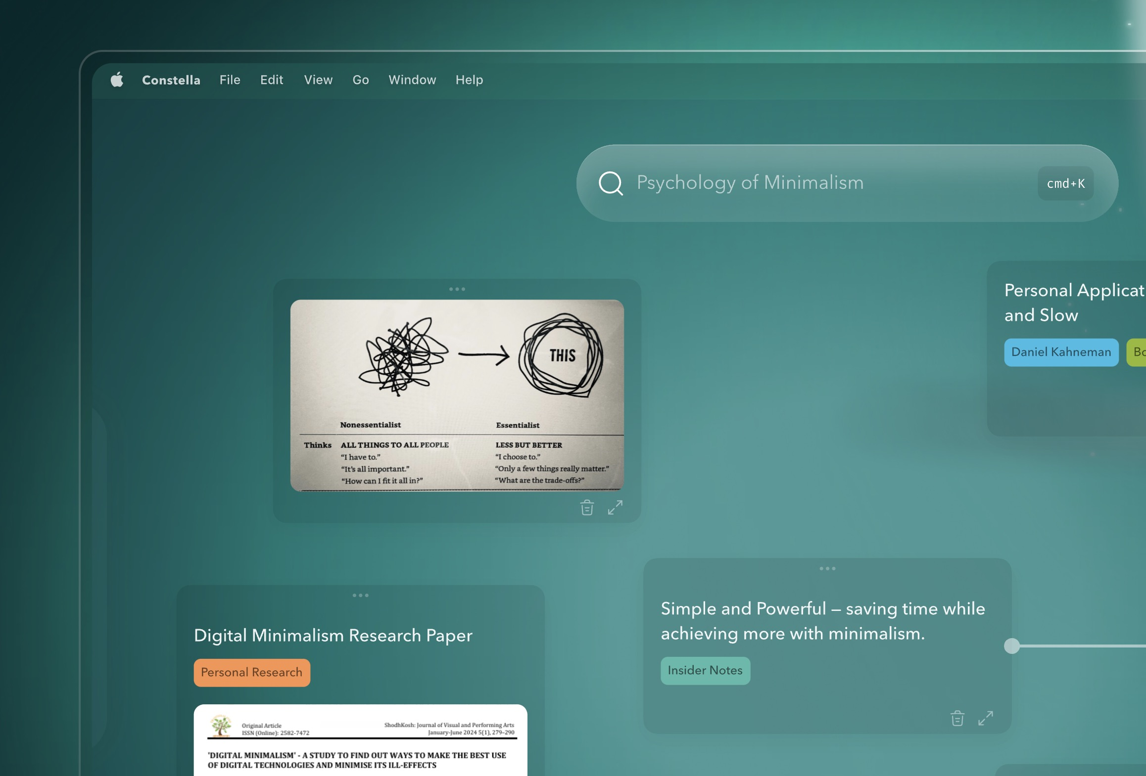 Constella v1.1.0 - AI Tool For Knowledge
