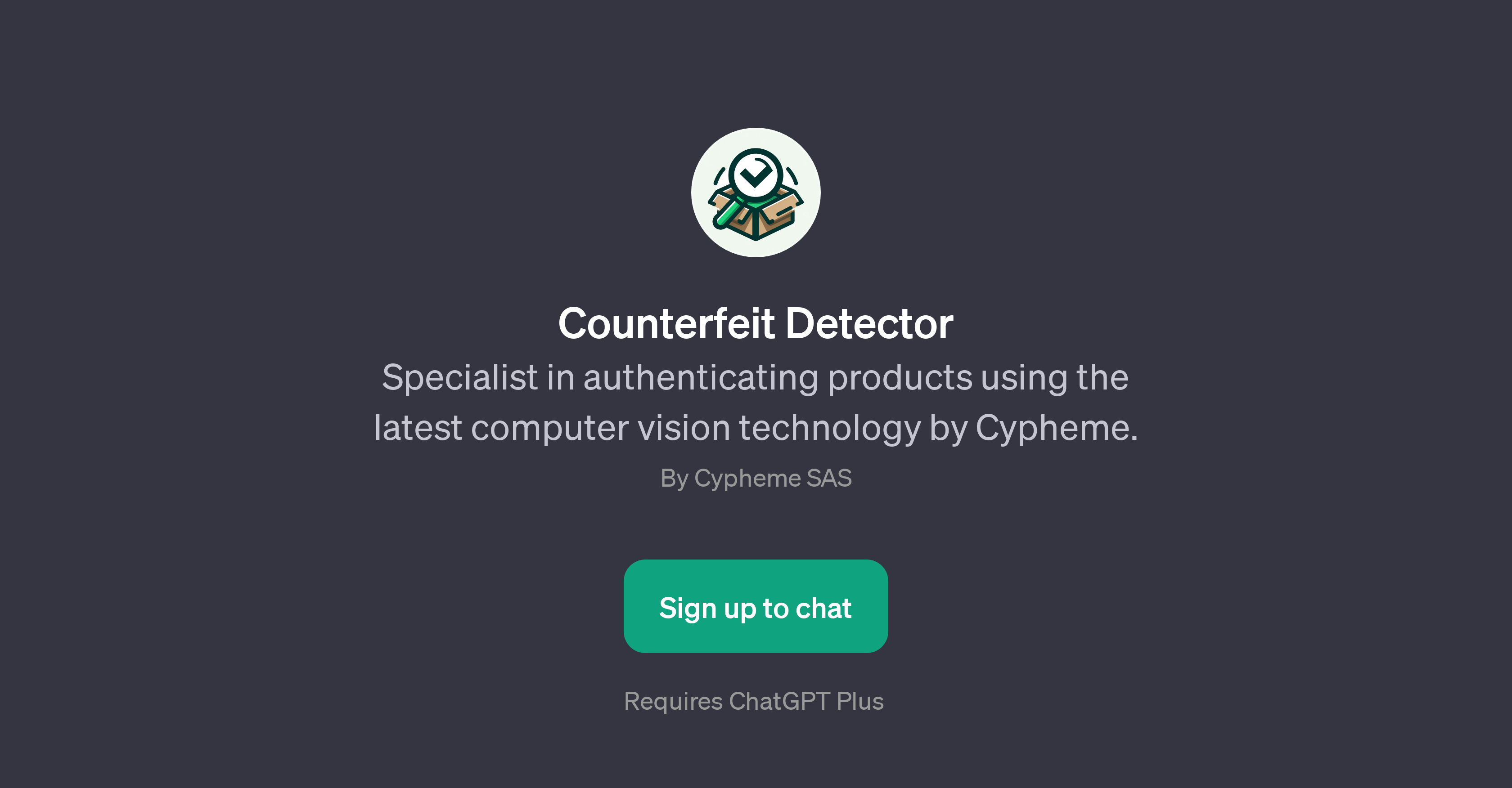 Counterfeit Detector Product Authentication Taaft