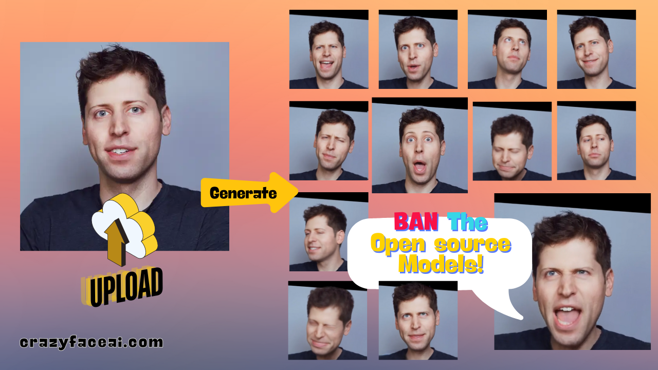 CrazyFace - Facial expressions - TAAFT