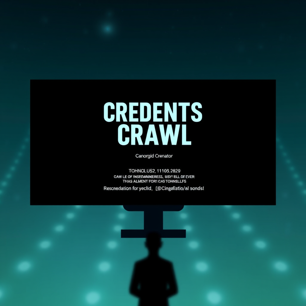 Credits Crawl Art Generator - (Free, No Signup AI Tool)