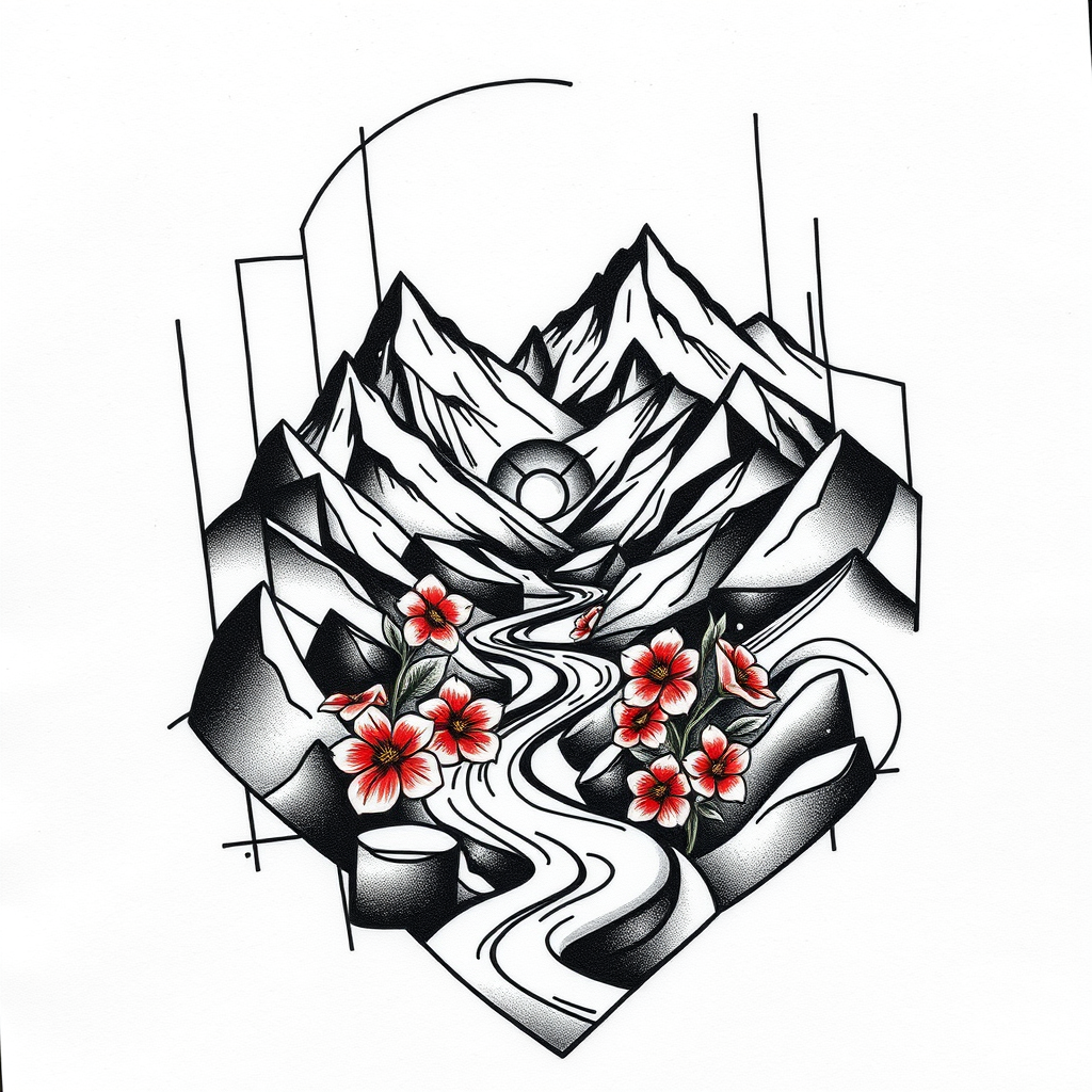 Cubist Ink: A Fragmented - (Free, No Signup AI Tool)