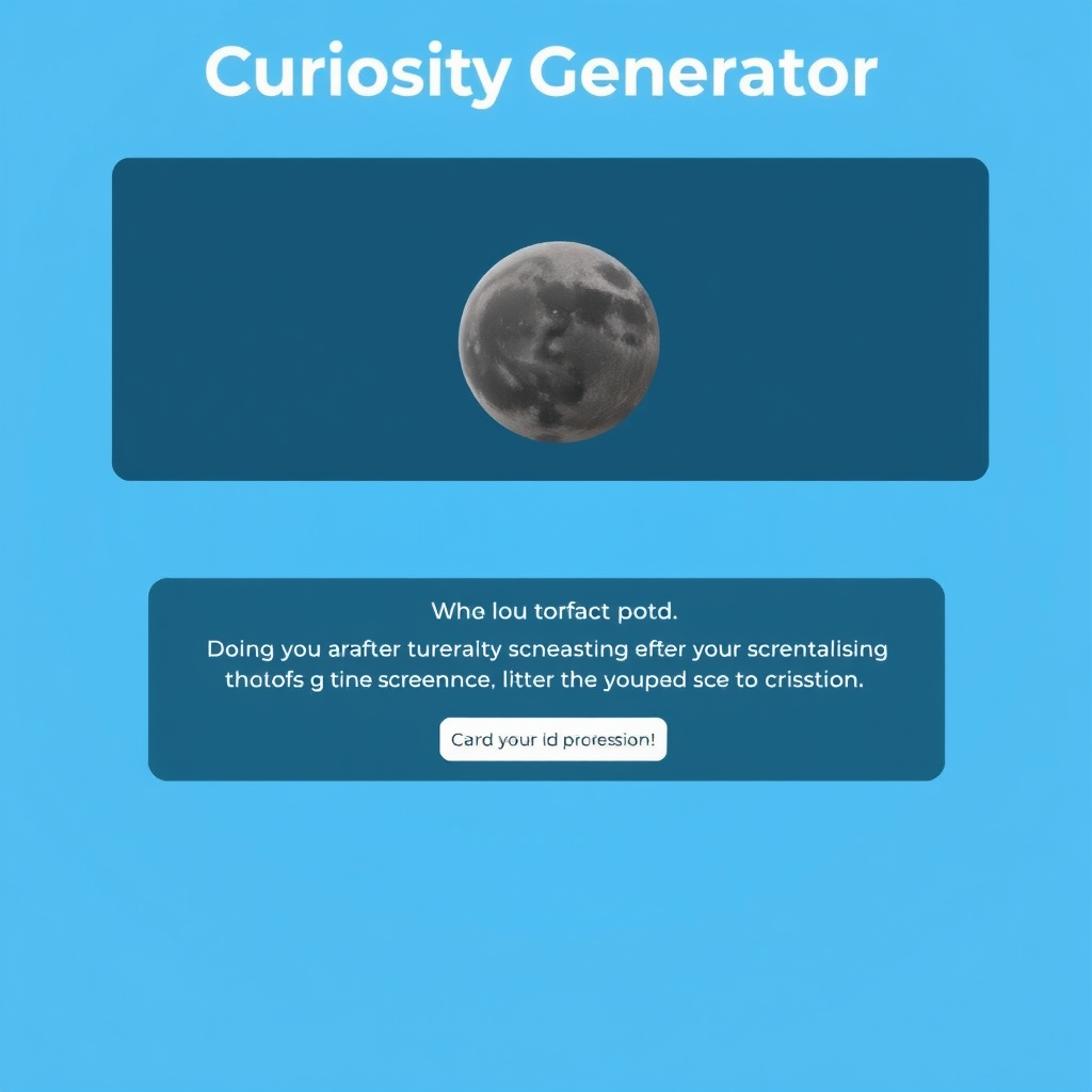 Curiosity Generator — Daily Fun Facts - (Free, No Signup AI Tool)